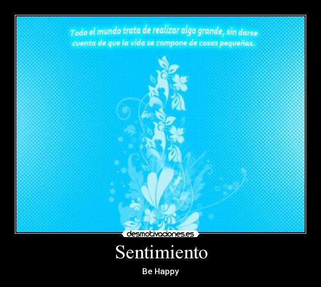 Sentimiento | Desmotivaciones