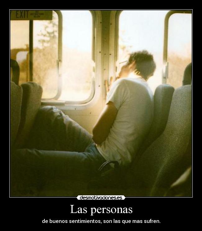 Las personas | Desmotivaciones