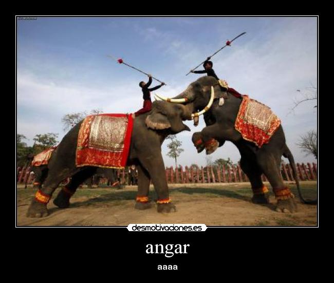 Imágenes y Carteles de ANGAR | Desmotivaciones