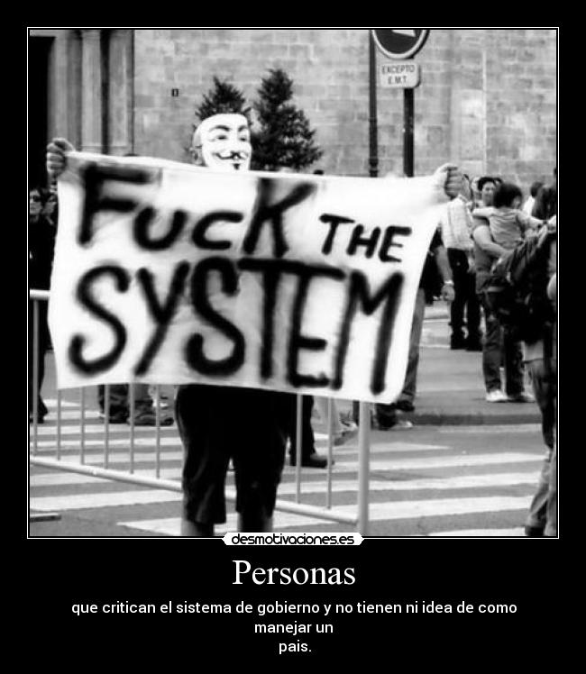Imágenes y Carteles de SISTEMAS | Desmotivaciones