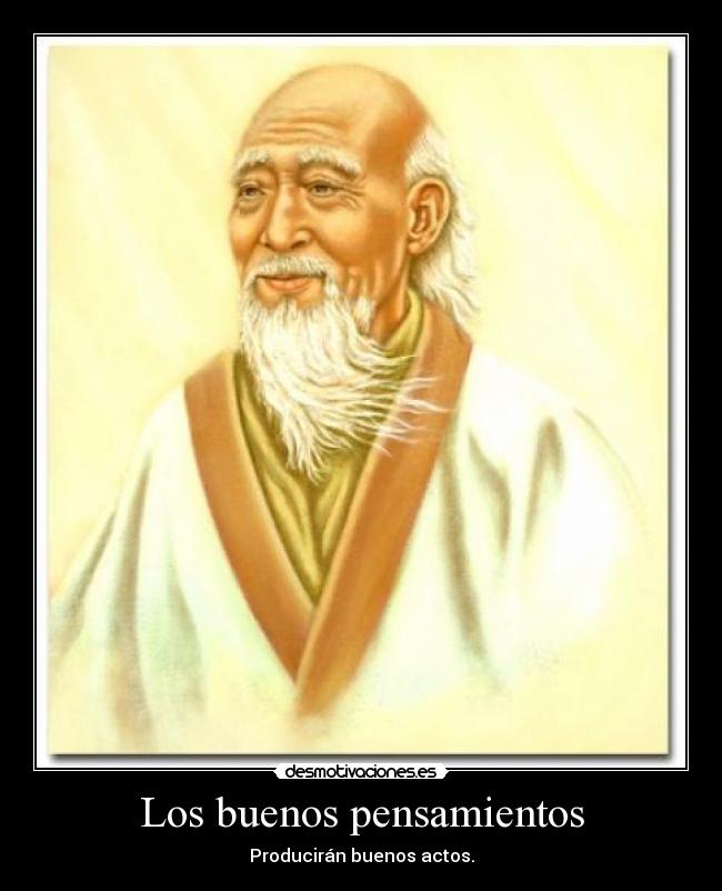 Los buenos pensamientos | Desmotivaciones