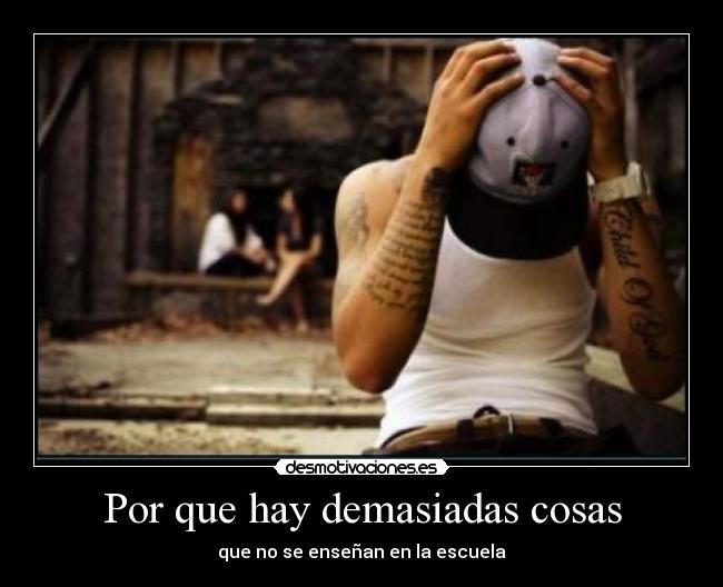 Por que hay demasiadas cosas | Desmotivaciones