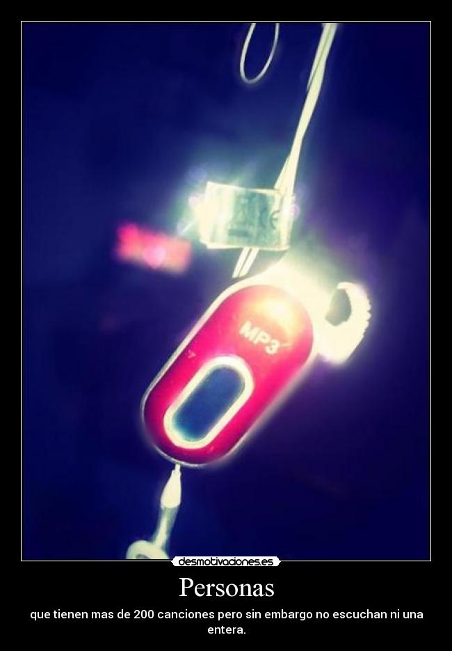 Personas | Desmotivaciones