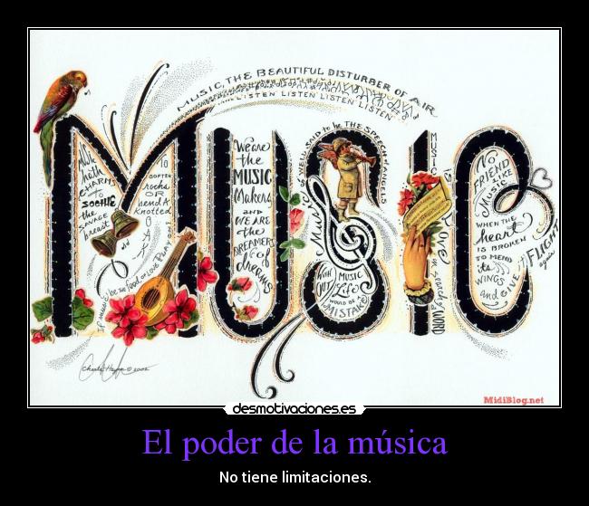 El poder de la música | Desmotivaciones
