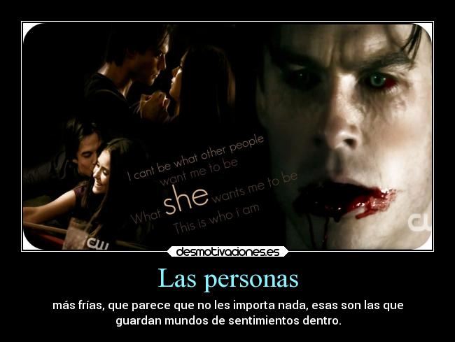 Las personas | Desmotivaciones