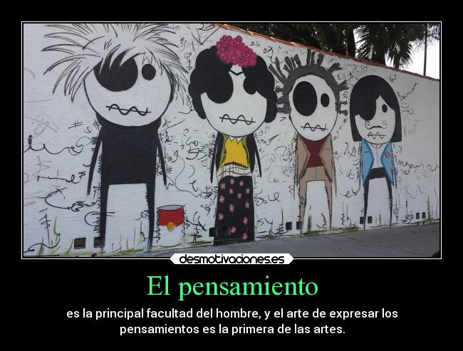El pensamiento | Desmotivaciones
