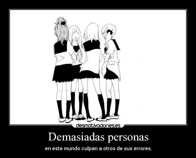 Demasiadas personas | Desmotivaciones