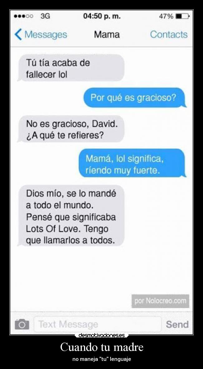 Cuando tu madre | Desmotivaciones