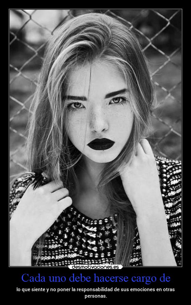 Imágenes y Carteles de RESPONSABILIDAD Pag. 8 | Desmotivaciones