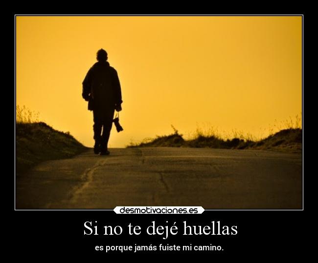 Imágenes y Carteles de HUELLAS Pag. 2 | Desmotivaciones