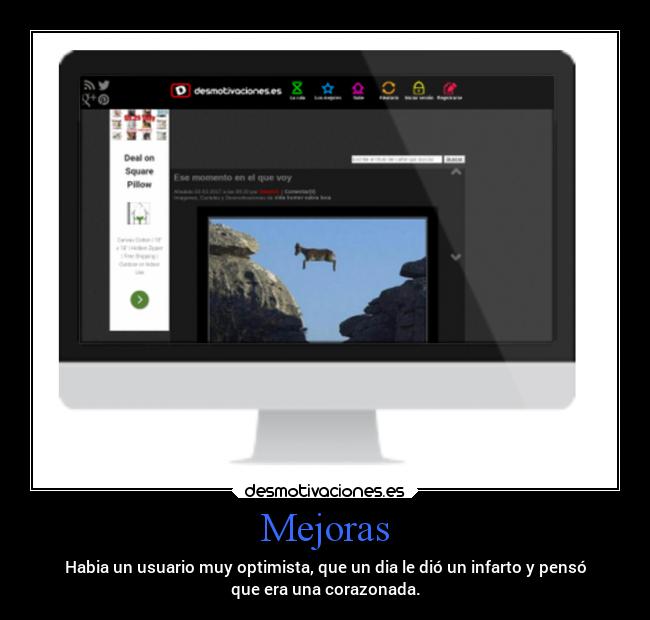 Mejoras | Desmotivaciones