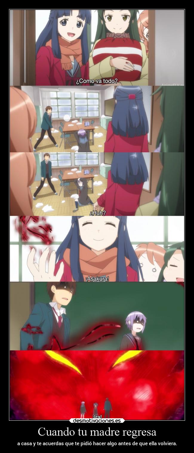 Cuando tu madre regresa | Desmotivaciones