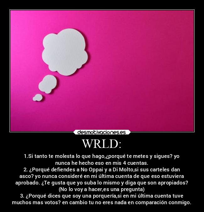 Imágenes y Carteles de PENSAMIENTOS Pag. 5 | Desmotivaciones